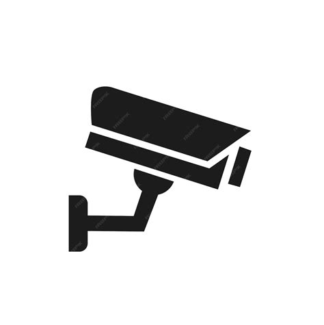 Premium Vector Cctv Security Digital Camera Protection Thin Line Icon