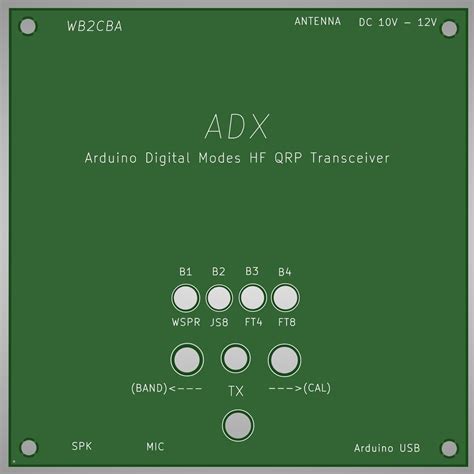 Adx Arduino Digital Transceiver Ankara Telsiz Ve Radyo Amatörleri Kulübü Derneği