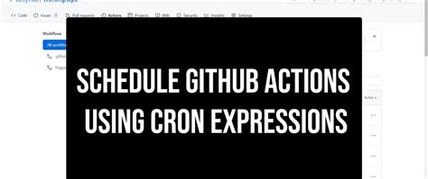 Schedule Github Actions Using Cron Expressions Dev Community