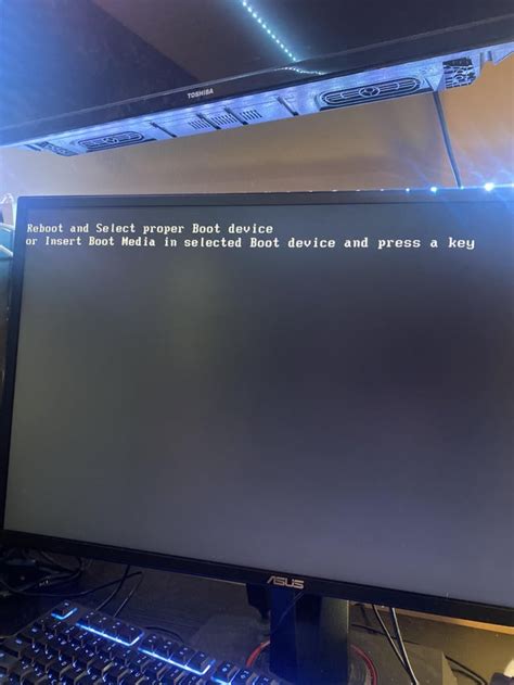 reboot and select proper boot device r computerhelp