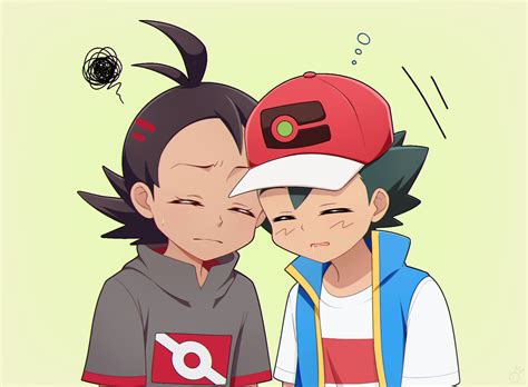 Ash Ketchum And Goh Pokemon And More Drawn By Kouzuki Reshika Danbooru