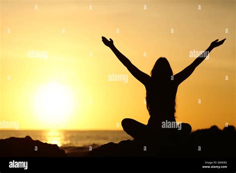 Happy Woman Silhouette