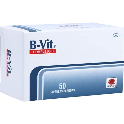 B Vit Procaps Caja X 50 Cápsulas Blandas