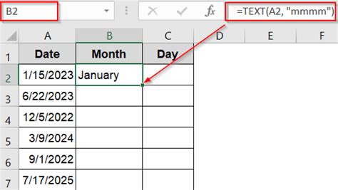 how to extract month and day from date in excel 5 easy ways excel insider