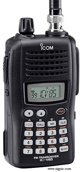 RigPix Database Icom IC V85