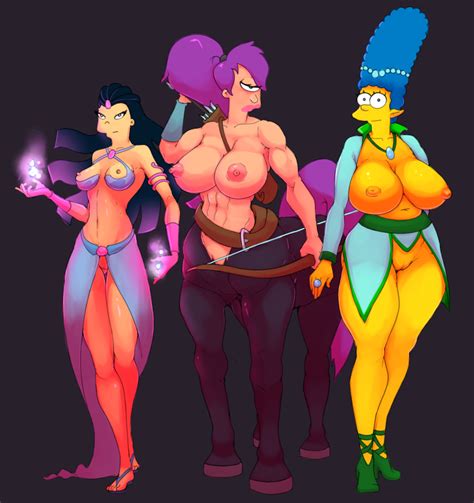 Rule 34 Abs Amy Wong Big Breasts Busty Centaur Crossover Futurama