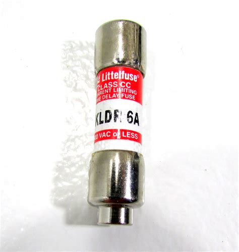 LITTELFUSE KLDR 6A FUSE 6AMP 600VAC TIME DELAY CLASS CC Qty 10 Premier Equipment Solutions