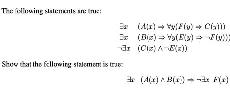 solved prove the given first order logic by following these