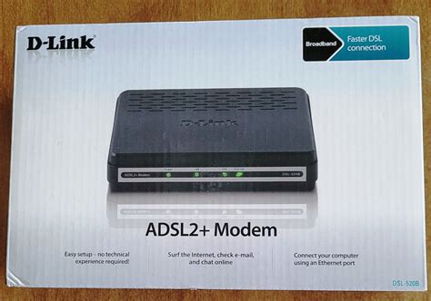 Used READ D Link DSL 520B ADSL2 Modem Open Box UBB Threads