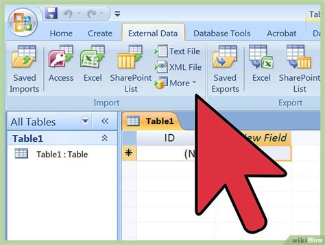 Как импортировать данные из Excel в Access 8 шагов