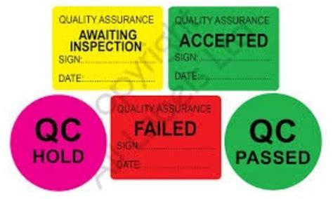 Quality Control Safety Labels Polyester At ₹ 2piece In Greater Noida