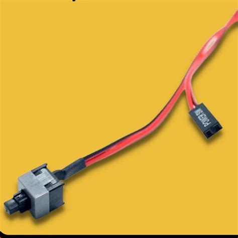 Jual Kabel Tombol Power Atau Reset Switch Front Panel Komputer Pc Shopee Indonesia