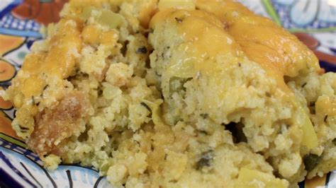 Cornbread Squash Dressing Cuprock
