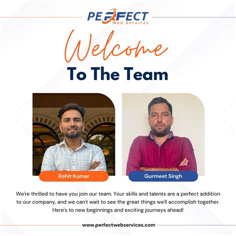 Perfect Web Services On Linkedin Welcome Welcome Newaddition Teamspirit Growingteam