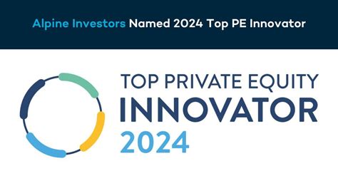 Bluwave Recognizes Alpine Investors With 2024 Top Pe Innovator Award