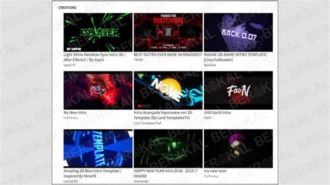 √ 3 Cara Mudah Membuat Intro Youtube Keren Untuk Pemula