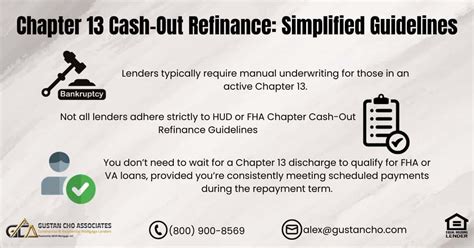 Chapter 13 Cash Out Refinance Guidelines During Repayment