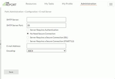 Configuring The Email Server