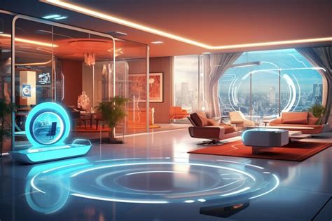 Premium Ai Image Concept Of Virtual Assistance Technology And Internet Of Things