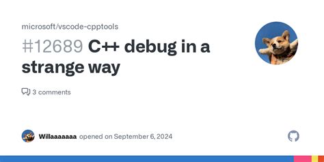 C Debug In A Strange Way · Issue 12689 · Microsoftvscode Cpptools