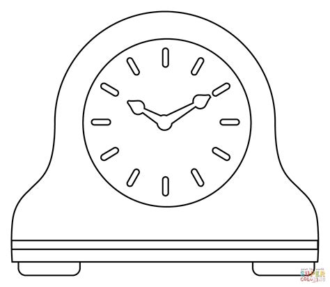 Klokke Fargeleggingssider Påskeklokker Som Deler Ut Egg