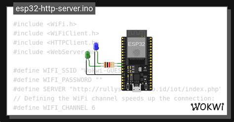 ESP32 Server Testing Wokwi ESP32 STM32 Arduino Simulator