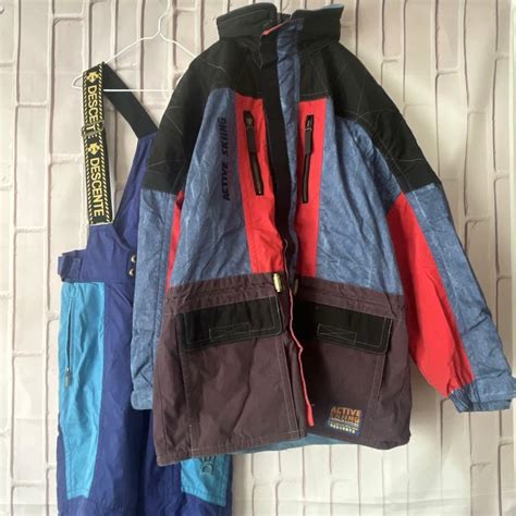 Descente デサント スキーウェア レトロ 90s サイズ Xo 3l メルカリ