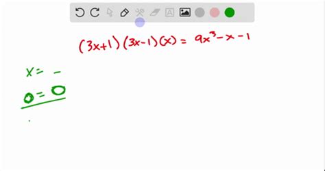 SOLVED Decide Whether Each Equation Is True For All Values Of X For Some But Not All Values Of