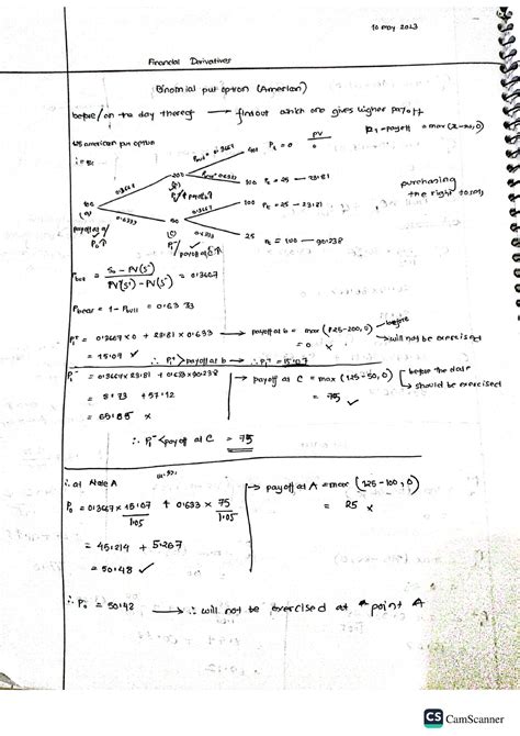Derivatives Notes Financial Institution Market Studocu