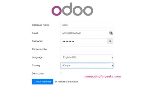 How To Install Odoo 15 On Ubuntu 20041804 Computingforgeeks