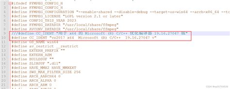 在windows 10 使用msys2 msvc vs2017 编译ffmpeg6 0源码 and ffplay播放器移植到 win32工程