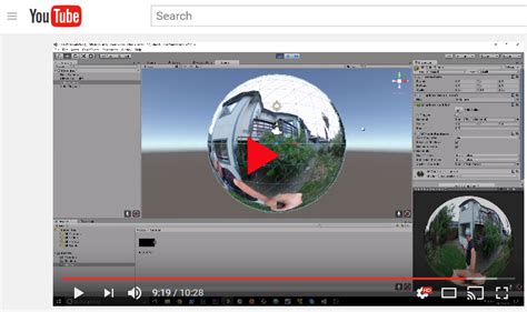Ricoh Theta 360 Video From File Unity Tutorial By Cloudster314