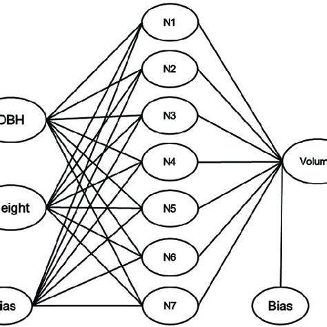 Architecture Of The Selected Ann With Seven Neurons In The Hidden