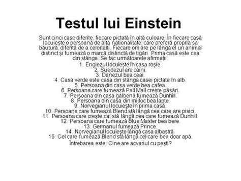 Testul Lui Einstein Stiri Iasi Anchete Investigatii Interviuri Si
