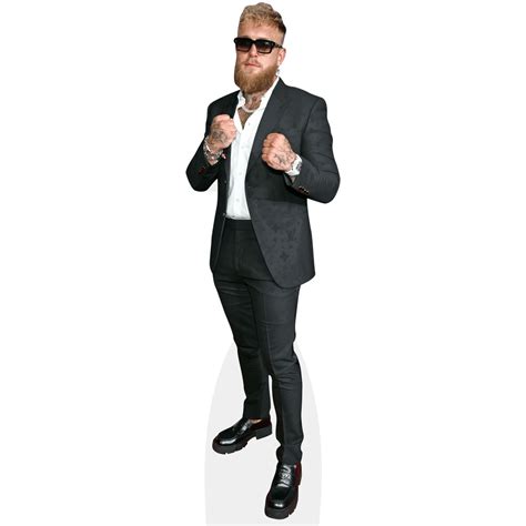 Jake Paul Suit Cardboard Cutout