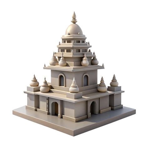 A Model Of A Building Made Of Legos Premium Ai Generated Image