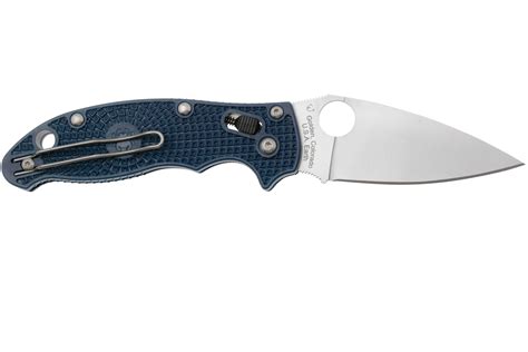 Spyderco Manix 2 Lightweight S110v Dark Blue C101pdbl2 Pocket Knife