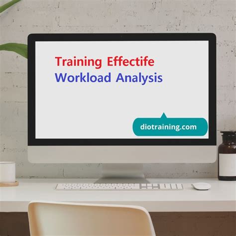 Training Effectife Workload Analysis Diorama Training Department