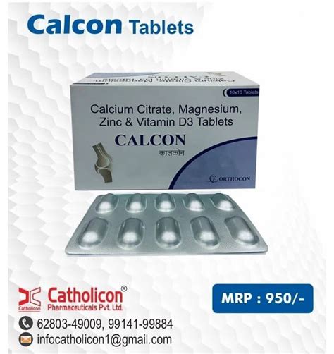 Calcon Tablets At ₹ 950 Box In Nizamabad Id 2851521067273
