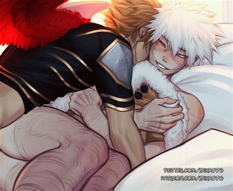 Rule 34 2boys Blonde Hair Boku No Hero Academia Dabi Feathered Wings