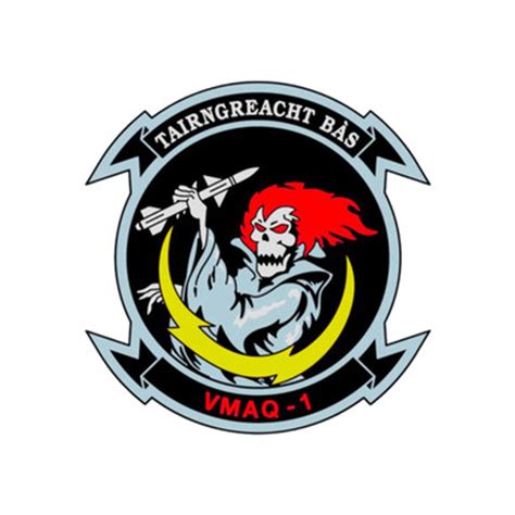 Marine Tactical Usmc Electronic Warfare Squadron Vmaq 1 Banshees Patch