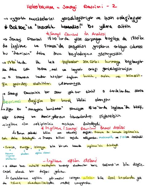 2 Hobsbawm Sanayi Devrimi Pdf