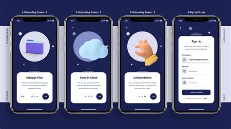 File Manager Ios App Ui Ux Design On Behance