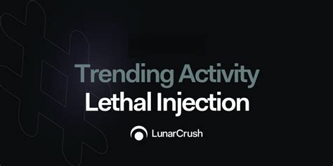 Lethal Injection Social Media Analytics On Lunarcrush