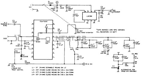80m And 40m Cw Ssb Receiver Circuit Next Electronics