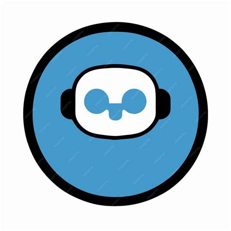 Discord Logo But With A Bot Vector Illustration Premium Ai Generated