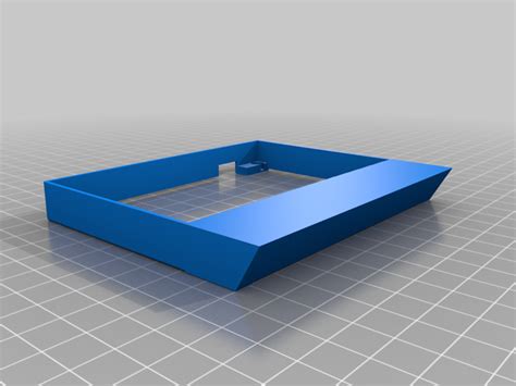free 3d file waveshare 4 3 inch dsi lcd stand easy print・3d printable