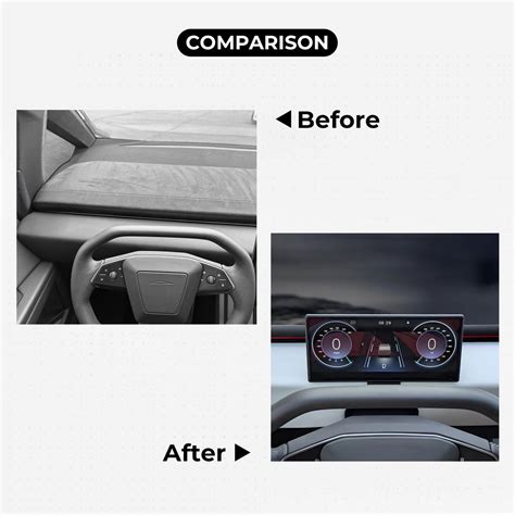 9 Inch Instrument Cluster Dashboard Display For Cybertruck