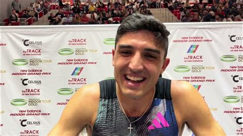 Bryce Hoppel After 2nd Place In 1000m At Nb Indoor Grand Prix Looking For Medal At World