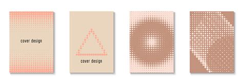 음악 템플릿 세트 기술 레이아웃의 현대적인 모양 기하학적 프레임이 있는 평면 초대장 추상 전단지 미니멀리스트 하프톤 포스터